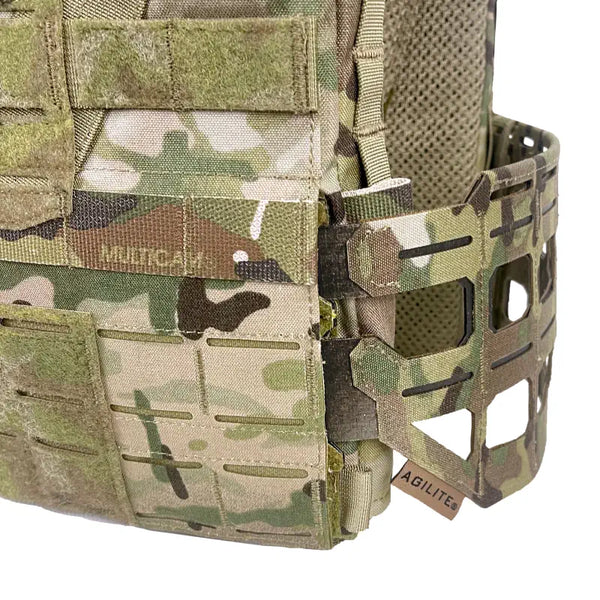 Warfighter™ Plate Carrier Cummerbund with quick release option - Agilite